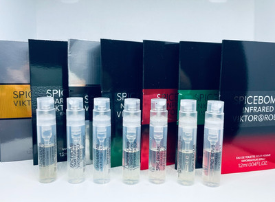Viktor&Rolf Spicebomb Cologne Collection Sample Spray Vials 7pc Set | eBay
