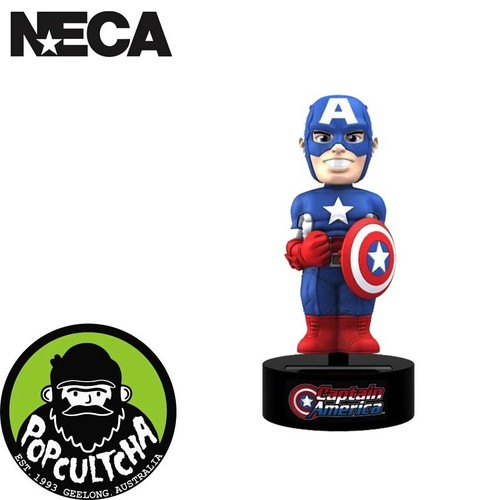 Captain America - Captain America 6" Solar Powered Body Knocker "New ...