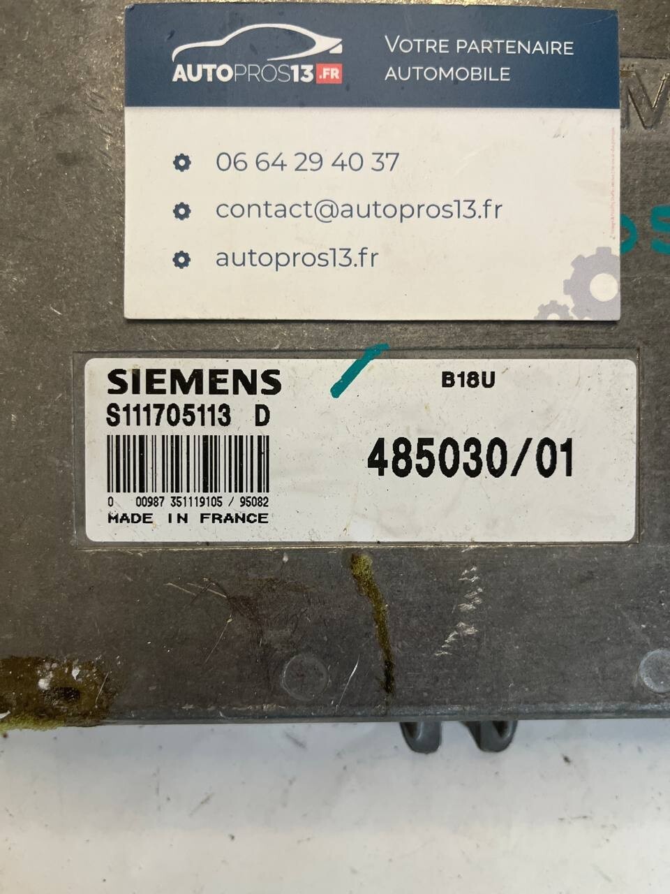 ECU CALCULATEUR DE MOTEUR A DECODER VOLVO 440 S111705113D 485030/01 ...