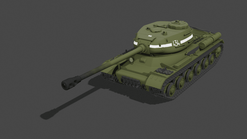 1/16 3d print tank rc IS 2 (1943 / 1944) | eBay