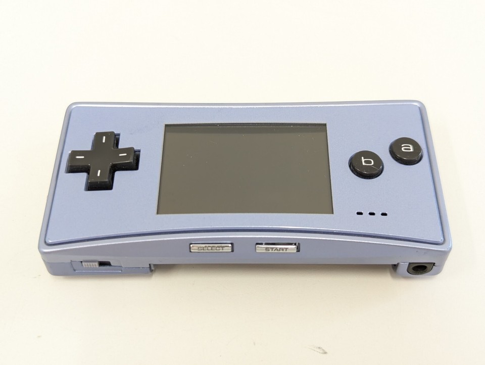 C604 Ship Free Nintendo Gameboy micro console Blue color game Japan x ...