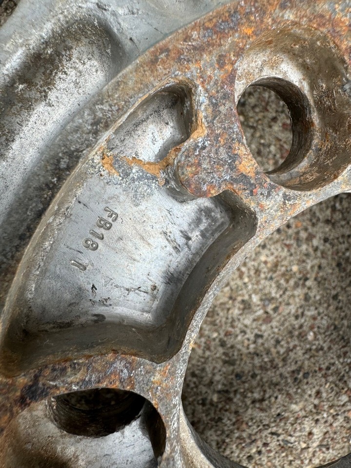 Pair 14X6 Fenton Gyro Slot Mag Racing Wheels Unilug 5 X 4.5 4.75 GM ...