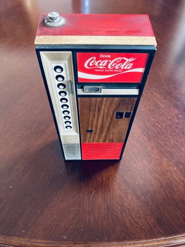 Radio Coca-Cola Vending Machine Super Rare Good Condition Antique Retro ...