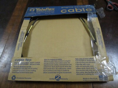 Teleflex Mercury 12 foot cable new 64-809894 | eBay