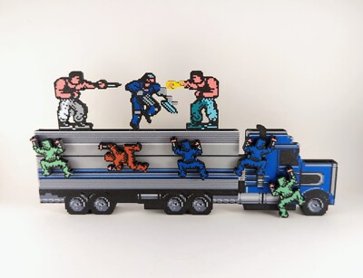 Bad Dudes VS Dragon Ninja Diorama Commodore 64 | eBay