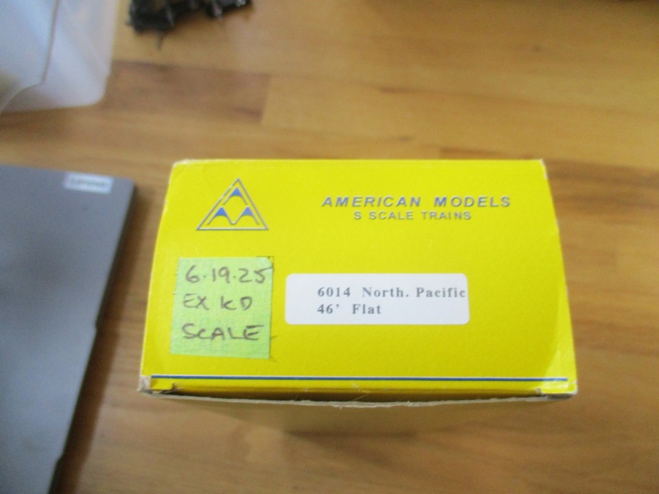 Amer Models 6014 NP Flat car (6/19/25) Scale KD | eBay
