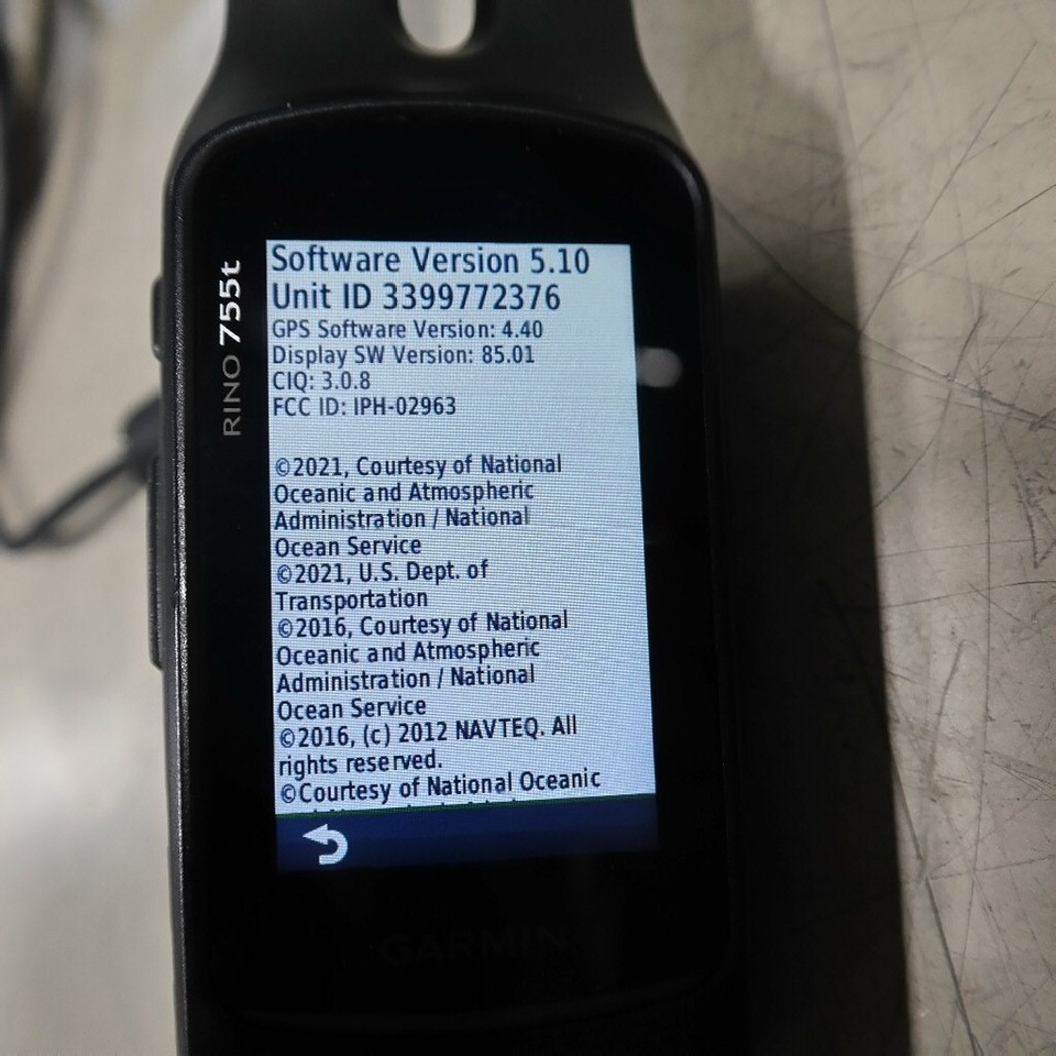 Garmin Rino 755t GPS and 2 Way Radio | eBay