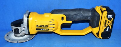 DEWALT DCG412 20V 4-1/2" Angle Grinder w/ 5.0 Ah Battery | eBay