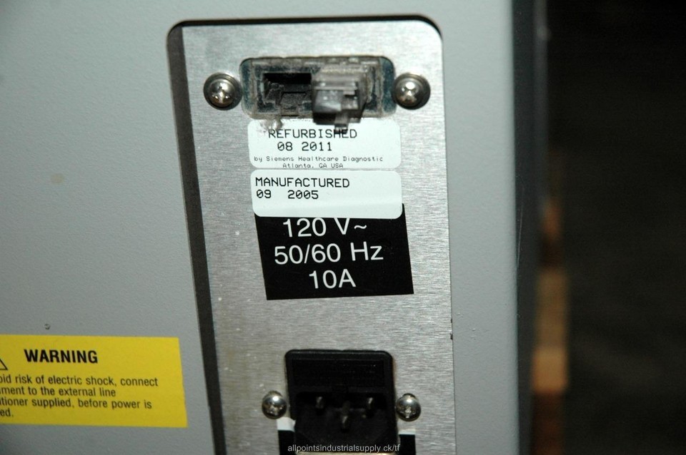 Siemens MicroScan Micro Scan WalkAway Walk Away 40-SI Analyzer 30 Day ...