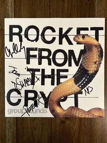 ‘Rocket From The Crypt’ Band Signed Vinyl ‘Group Sounds’ John Reis ...