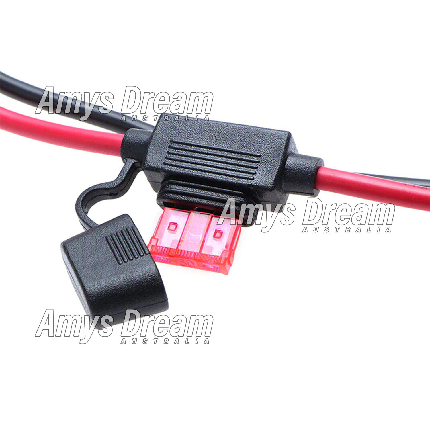 2pcs Anderson Lead 50 amp 50A plug to 8mm Lugs, 50amp cable lead 250mm ...