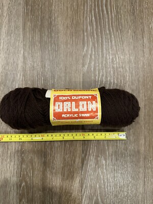 Dupont Orlon Acrylic Yarn Brown Medal 4 Ply Moth Proof 3.5 oz | eBay