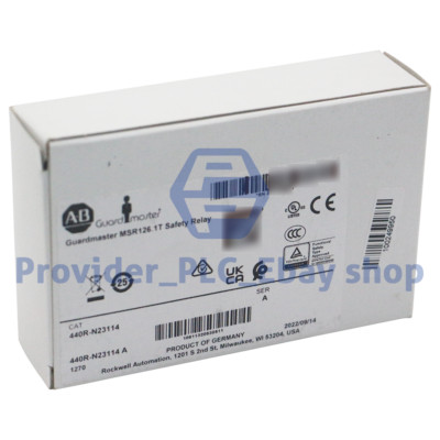 440R-N23114 New Allen Bradley Guardmaster MSR126.1T Safety Relay ...