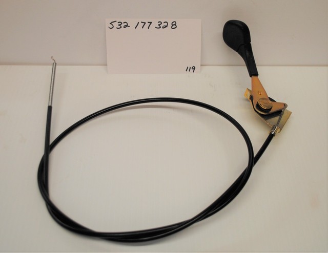 Genuine Husqvarna 532177328 Throttle Cable Fits 177328x428 Craftsman ...