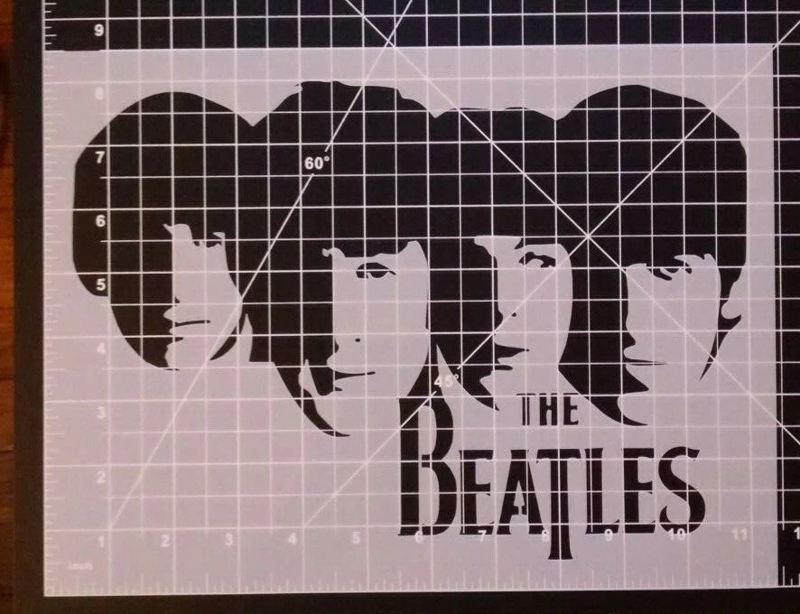 The Beatles Abbey Road Stencil