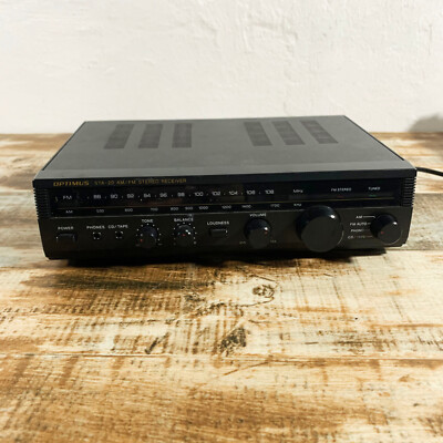 Radio Shack Optimus STA-20 AM/FM Stereo Receiver Model 31-1979 | eBay