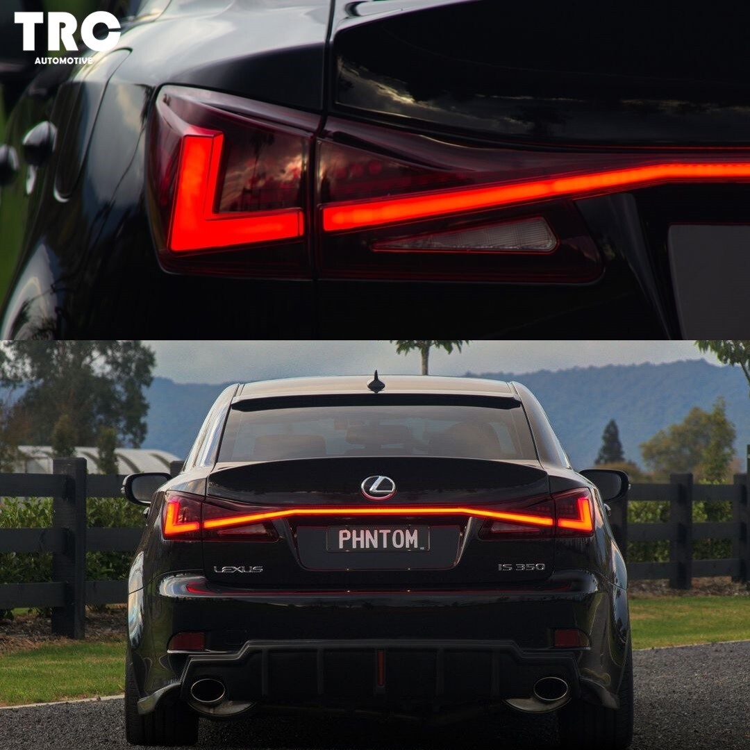 1 Pair LED Tail lights for 2006-2013 Lexus IS250 IS350 ISF Sedan w ...