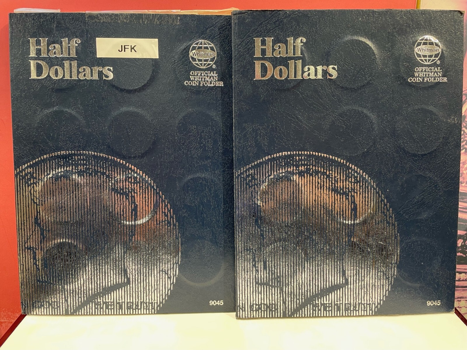 2 Whitman Coin Books of Half Dollars P & D READ DESCRIPTION | eBay