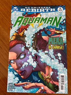 DC Universe Rebirth Aquaman #10 Mera In Charge! January 2017 | eBay ...
