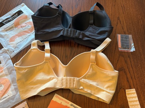 Lot of 2 Shapermint Sweetheart Wireless Contour Bra so L | eBay