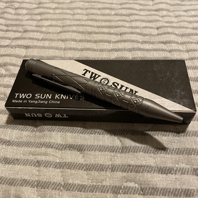 TWOSUN Milled / Sandwashed Titanium EDC Bolt Action Pen (TS Pen36 ...