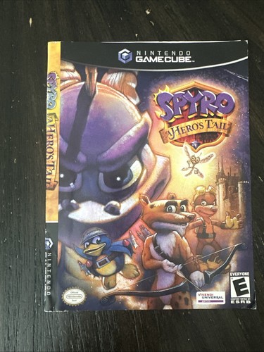 Nintendo GameCube GC Cover Art Only Spyro A Hero’s Tail | eBay