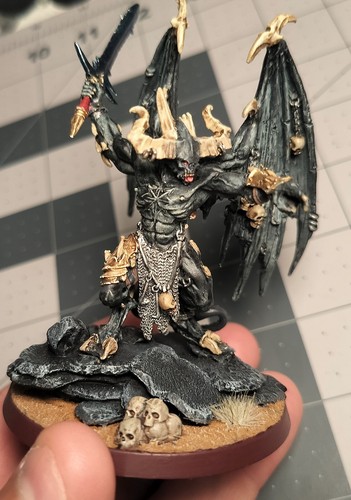 Warhammer 40k Age of Sigmar metal OOP Belakor Daemon Prince well ...