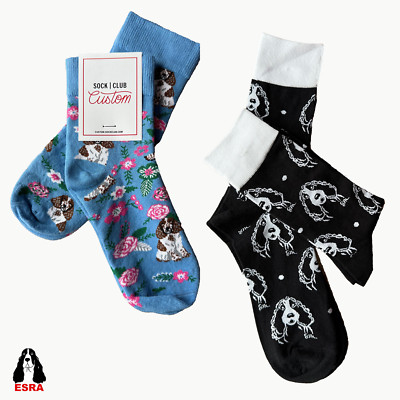 Custom Unisex Springer Spaniel Socks | eBay