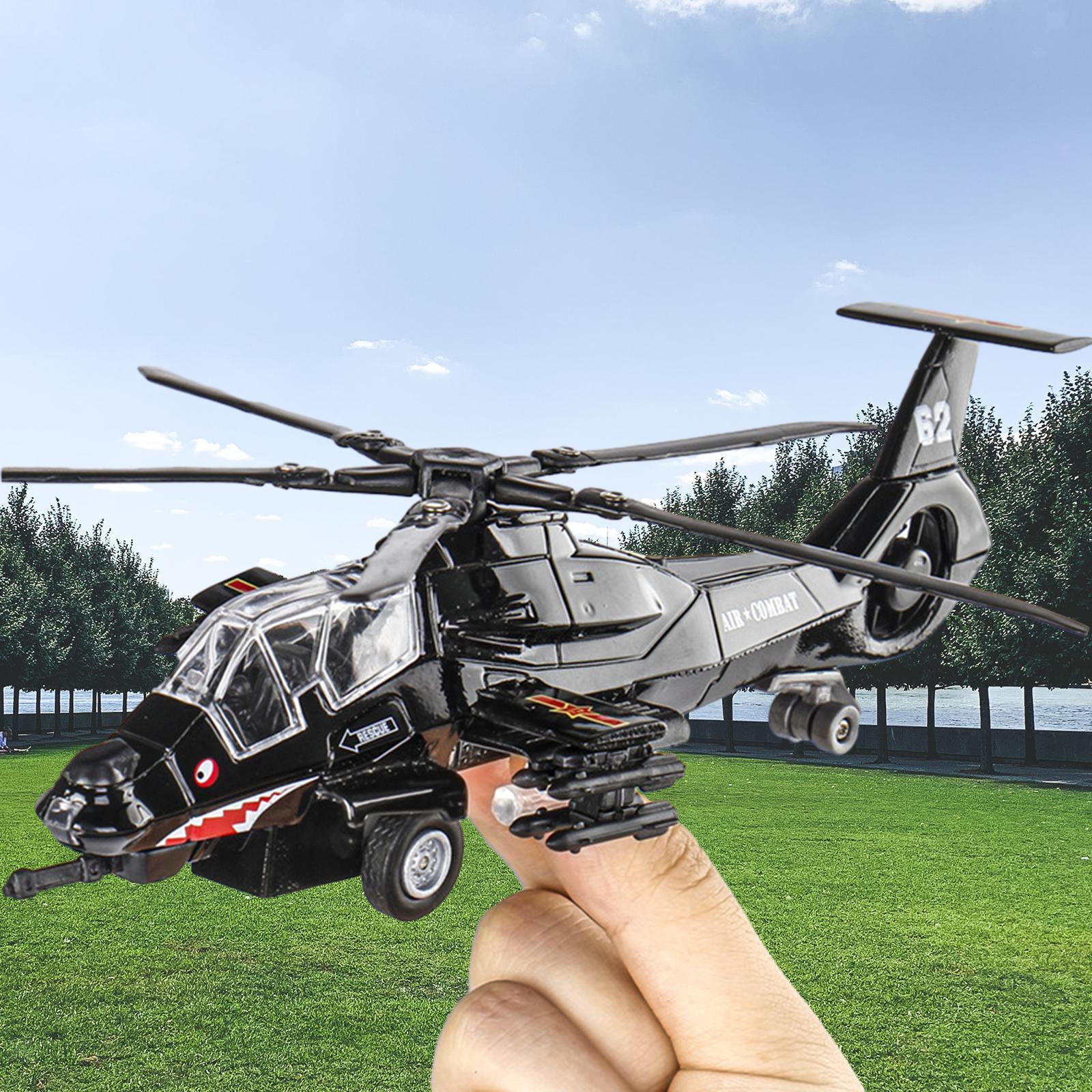 Diecast Toy Helicopter Miniature Metal Aircraft Toys Kids Toys Holiday ...