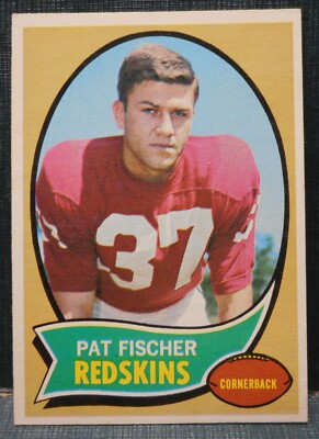1970 Topps Football #172 Pat Fischer Washington Redskins | eBay