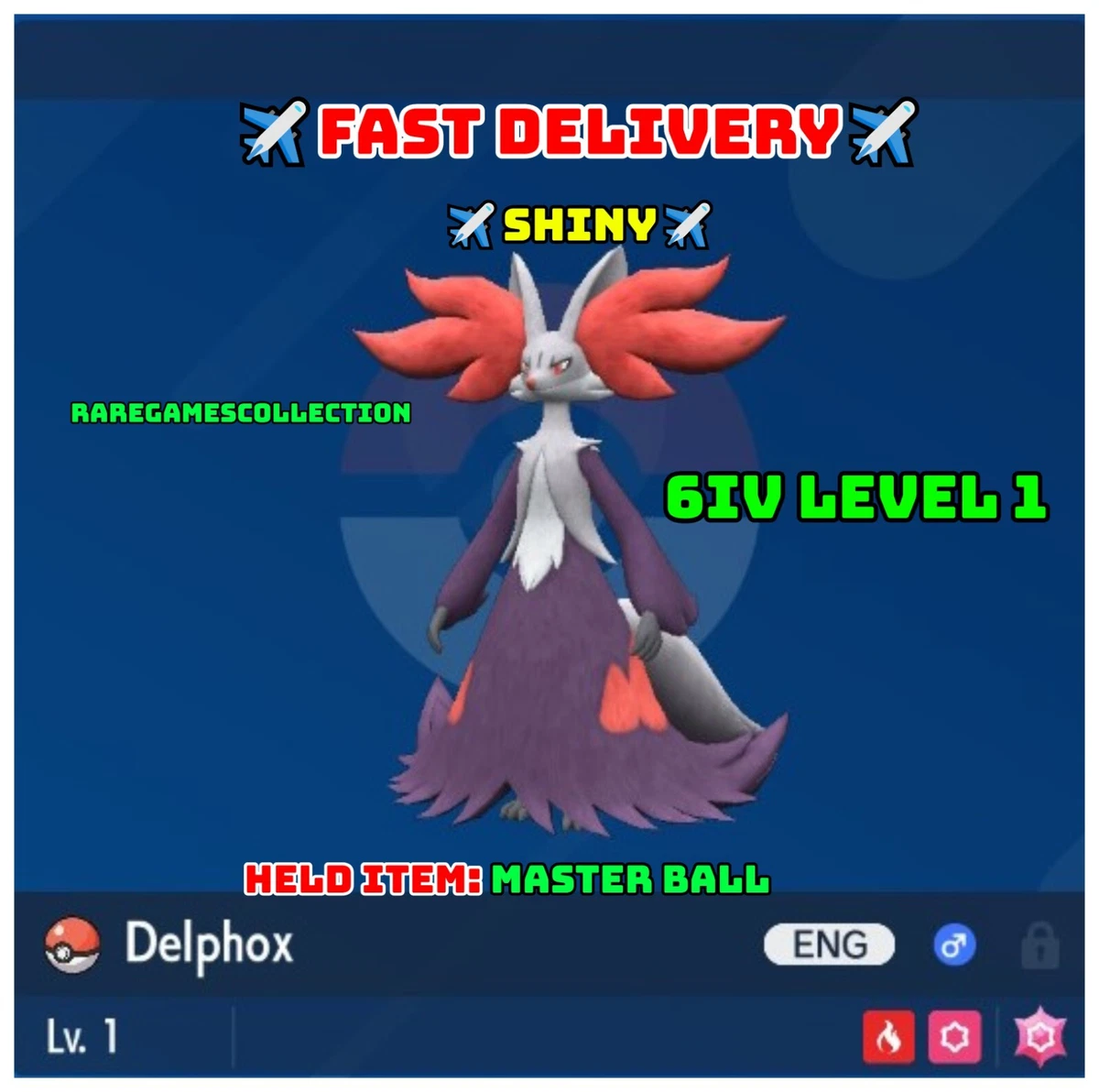 Pokemon X And Y Delphox Shiny