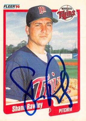 Shane Rawley autographed Baseball Card (Minnesota Twins) 1990 Fleer ...