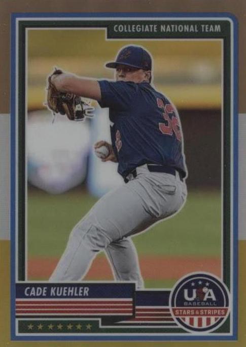 2023 Panini USA Baseball Stars & Stripes - Cade Kuehler #72 Bronze ...