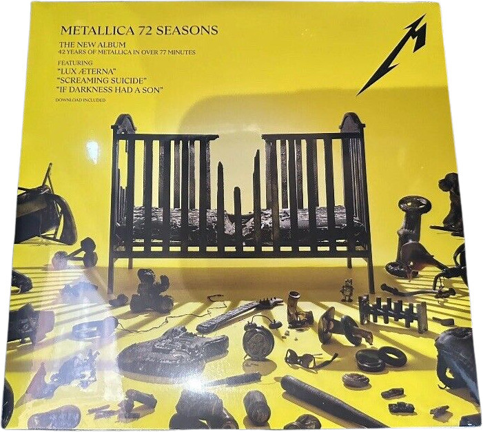 72 Seasons by Metallica (Record, 2023, Blackened) for sale online | eBay