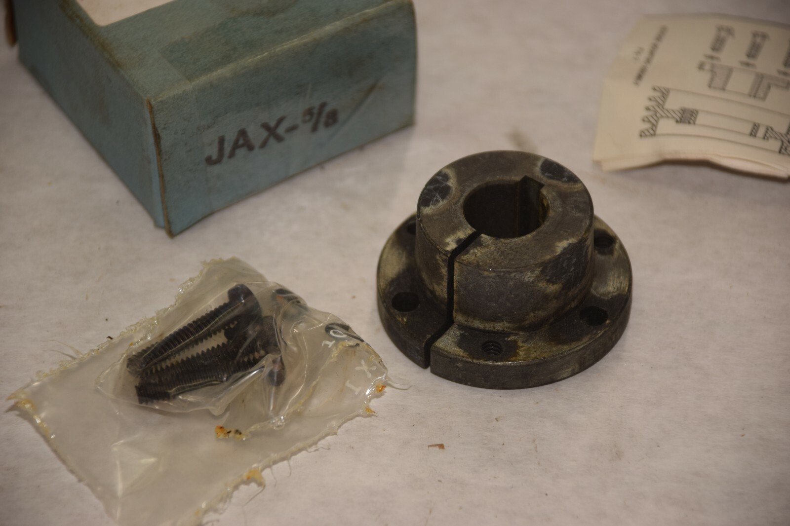 NO NAME JAX-5/8 JAX5/8 5/8" BORE TAPER LOCK BUSHING NEW | eBay