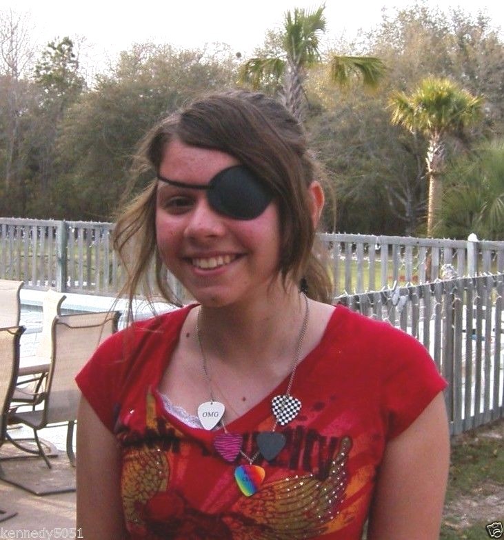 World's Best Eye Patch - ADULT BLACK ,LASTS FOR YEARS , replaceable ...