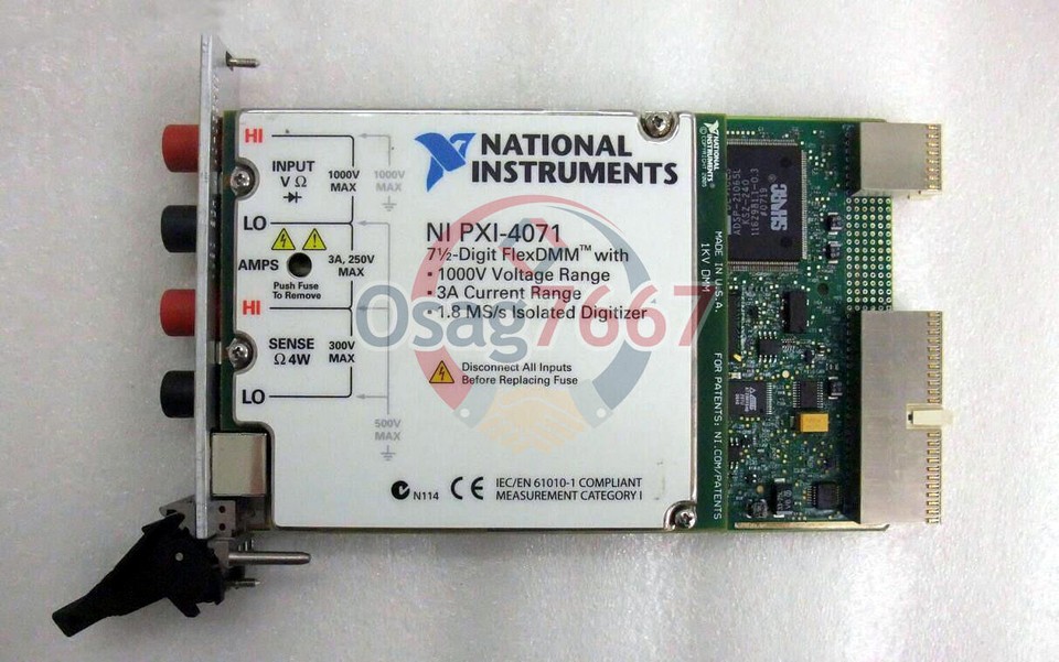 ONE National Instruments NI PXI-4071 USED | eBay