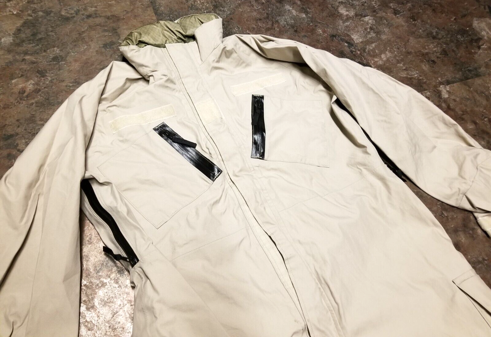 NEW US Military Army Goretex JP-8 Fuel Handlers Coveralls Desert Tan | eBay