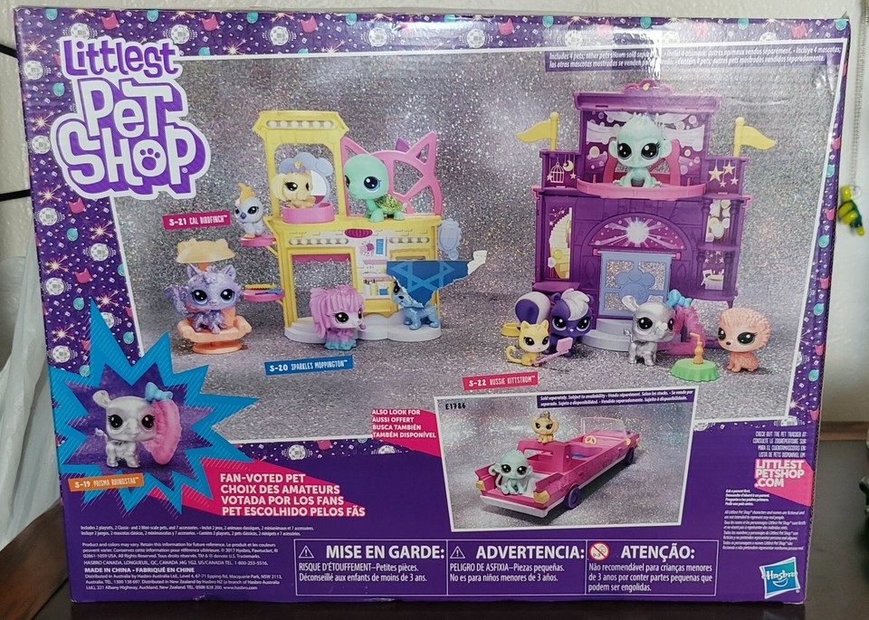 Littlest Pet Shop Lot Yummy Treat Bar, Lucky Dozen Plus 2 more sets ...