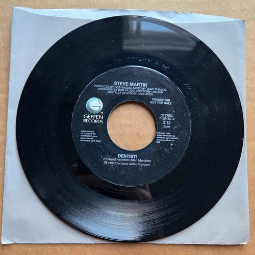 STEVE MARTIN Dentist! DJ PROMO COMEDY 45 7" Record Vinyl Records | eBay