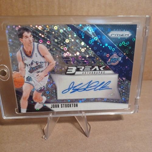 2024-25 PANINI PRIZM BASKETBALL FAST BREAK AUTOGRAPH JOHN STOCKTON | eBay