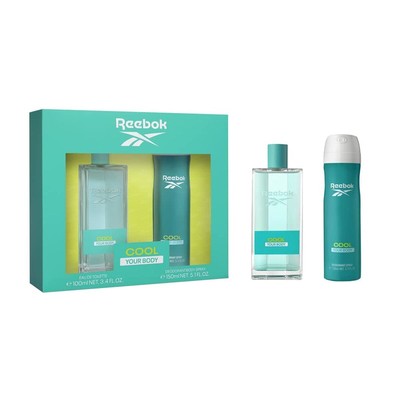 Set de Parfum Femme Reebok Cool Your Body 2 Pièces | eBay