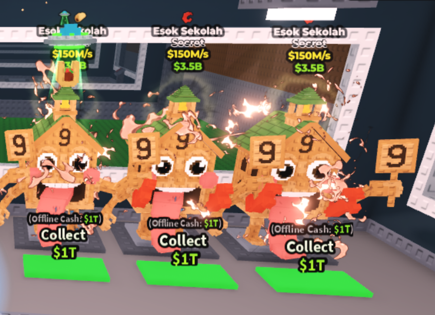 Esok Sekolah 150M/sec - Steal A Brainrot Secret {CHEAPEST} | eBay