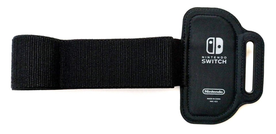 NEW original NINTENDO SWITCH Ring Fit Leg Strap HAC-023 Black OEM | eBay
