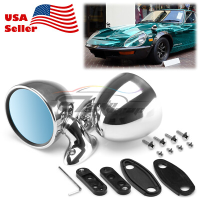 Universal Classic Chrome Hotrod Bullet Muscle Car Vintage Fender Side ...