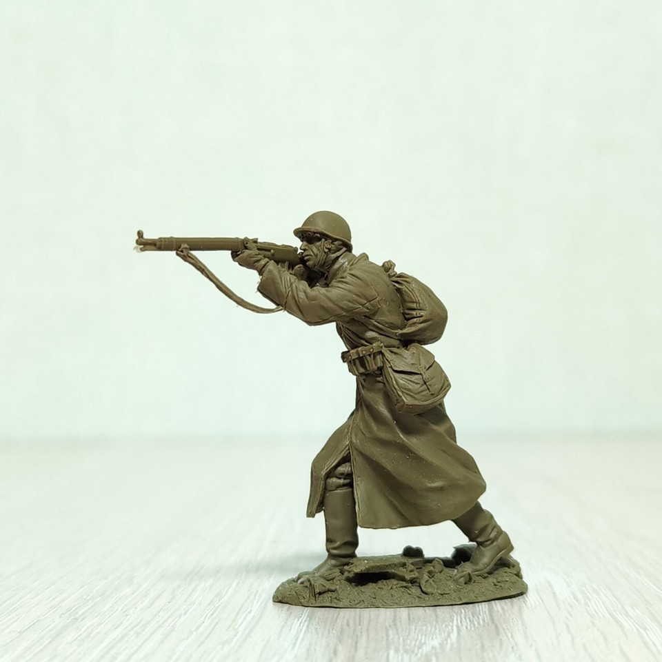 Plastic Platoon Red Army Battle Of Kharkov Winter 1943 Scale 1/32 ...