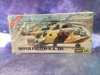 BRAND NEW Heller Super Frelon S.A. #321 Helicopter Model Kit | eBay