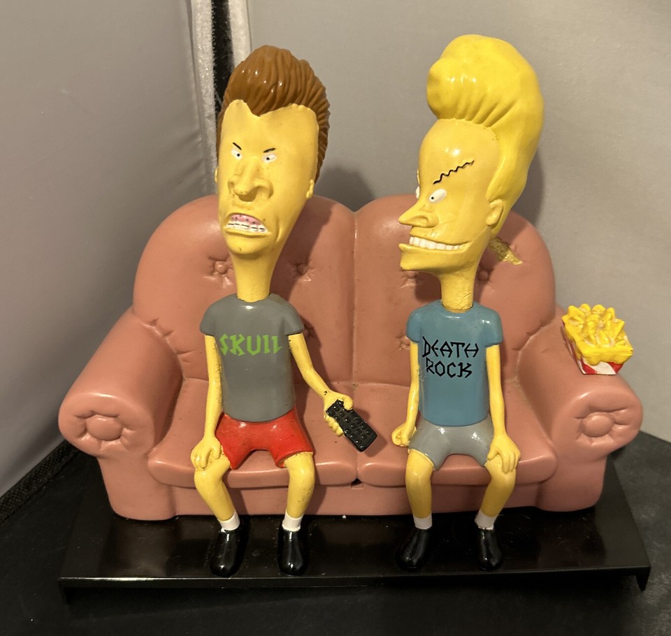 Beavis and Butt-Head Butt-Head TV Talkers Figures Couch 1996 MTV / | eBay
