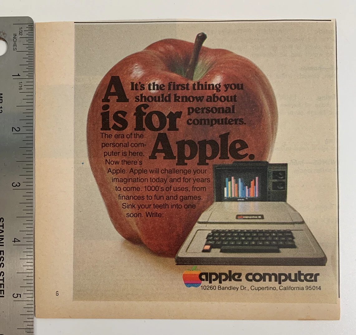 Apple Print Ad