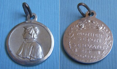 Vintage Mother Seton Servant of God sterling charm | eBay